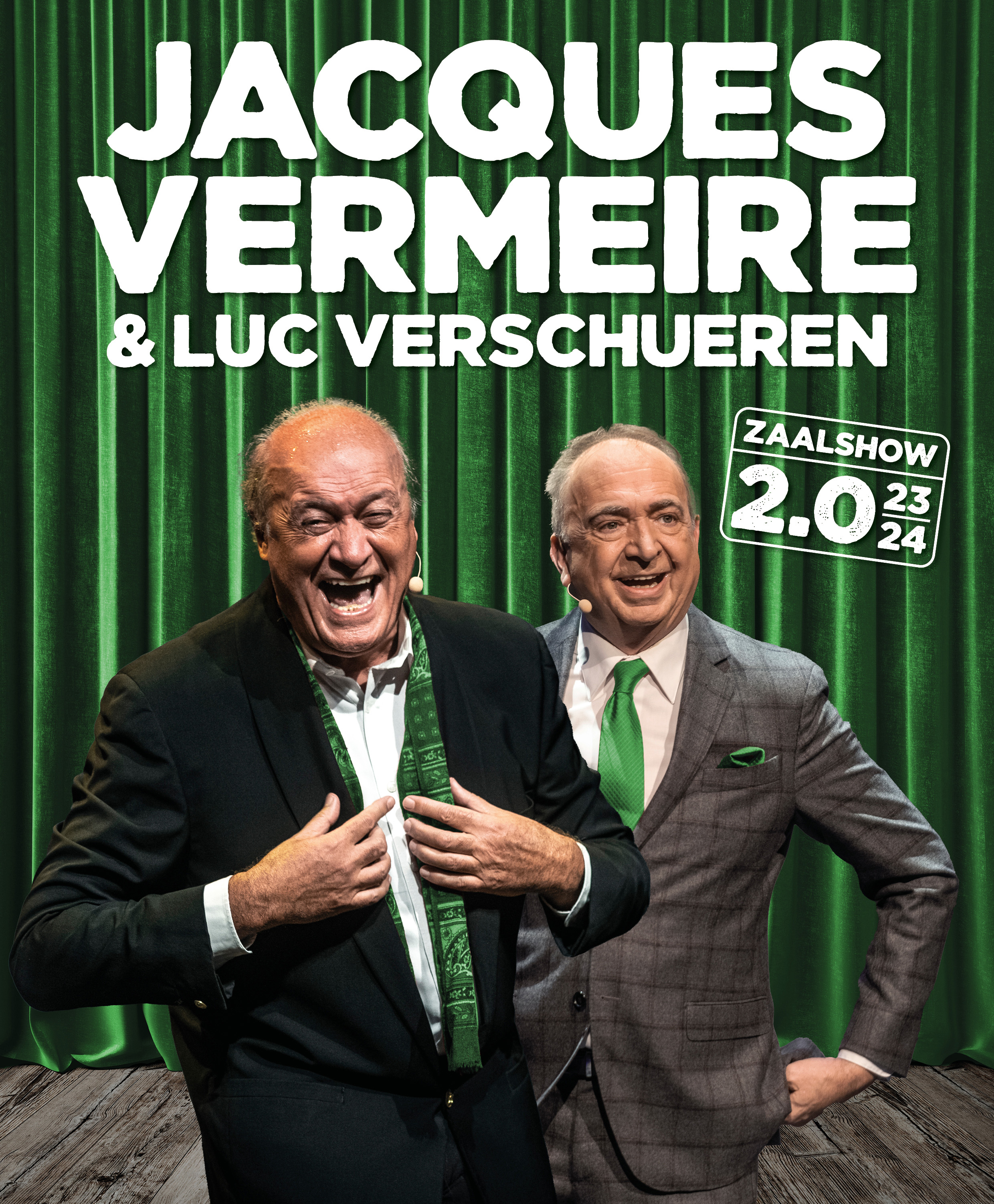 JACQUES VERMEIRE & LUC VERSCHUEREN Nieuwe zaalshow 2.0 | Cultuurcentrum ...